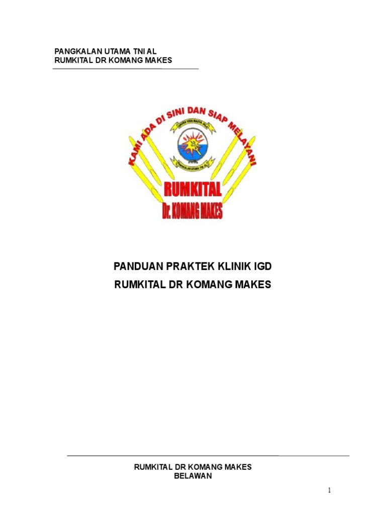 Panduan Praktek Klinik IGD | PDF