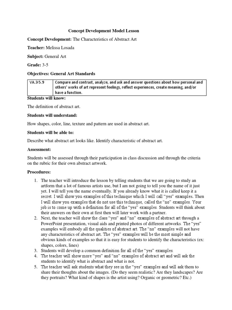 Concept Development Model | PDF | Abstract Art | Shape