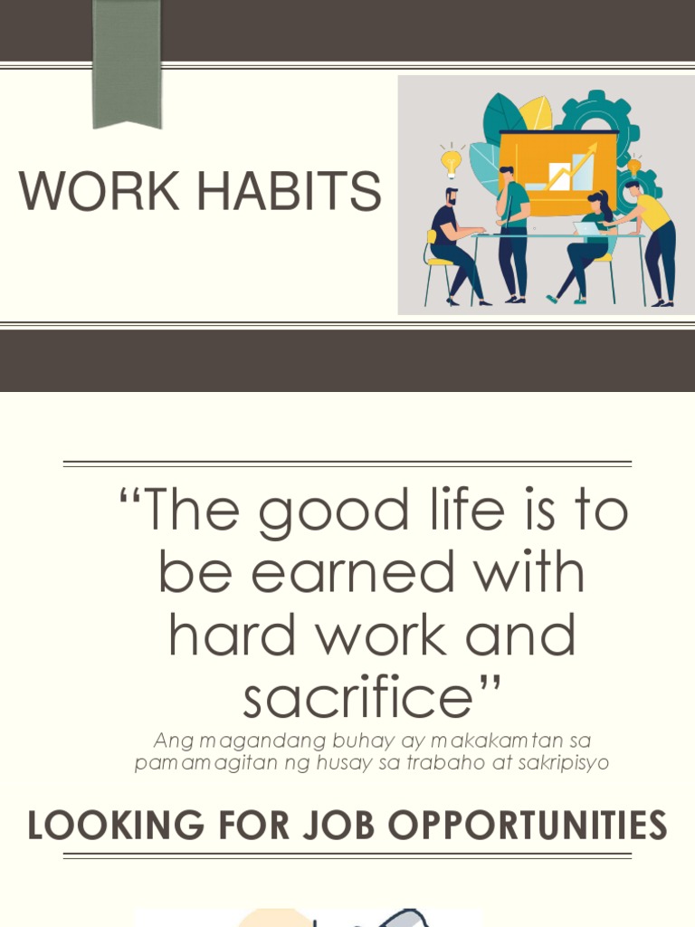 Work Habits 1 | PDF | Acronym | Question