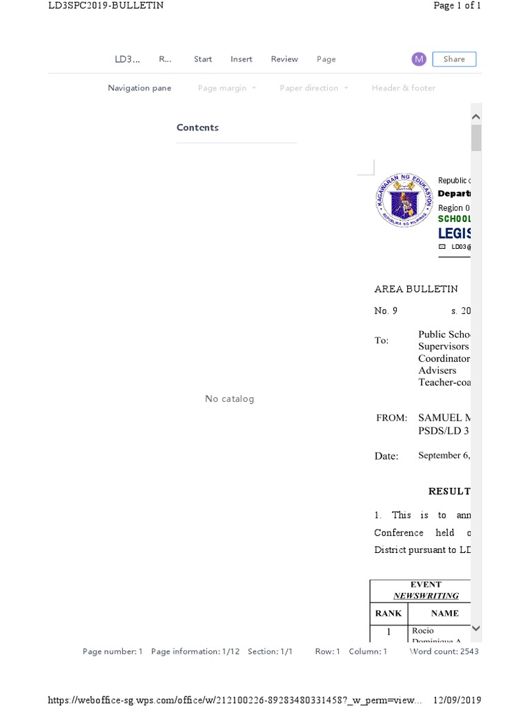 Legis: R Start Insert Review Navigation Pane Page Margin Paper ...