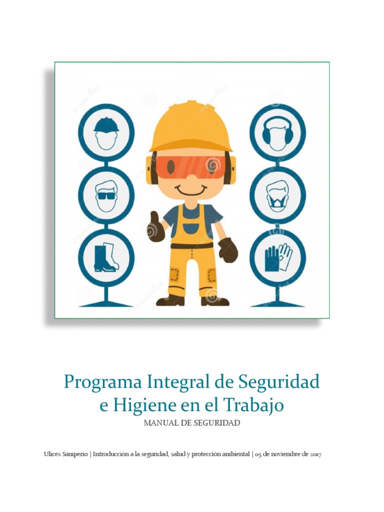 Manual de Seguridad | Descargar gratis PDF | Seguridad y salud ...