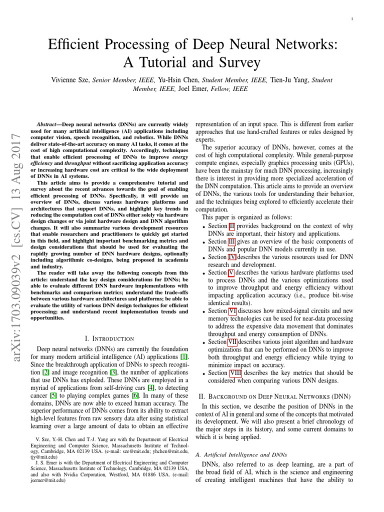 Deep NN - Theory, Tutorial and Survey | PDF | Deep Learning ...