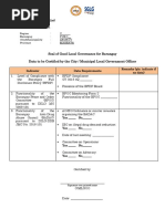 Barangay Full Disclosure Policy (BFDP) Form | PDF | Government Finances ...