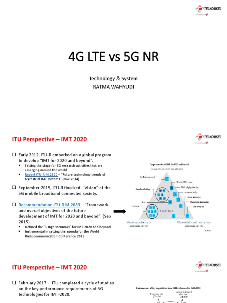4G-LTE Vs 5G-NR | PDF | Broadcast Engineering | Telecommunications ...