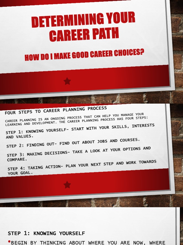 Determining Your Career Path | PDF | Learning | Neuropsychology