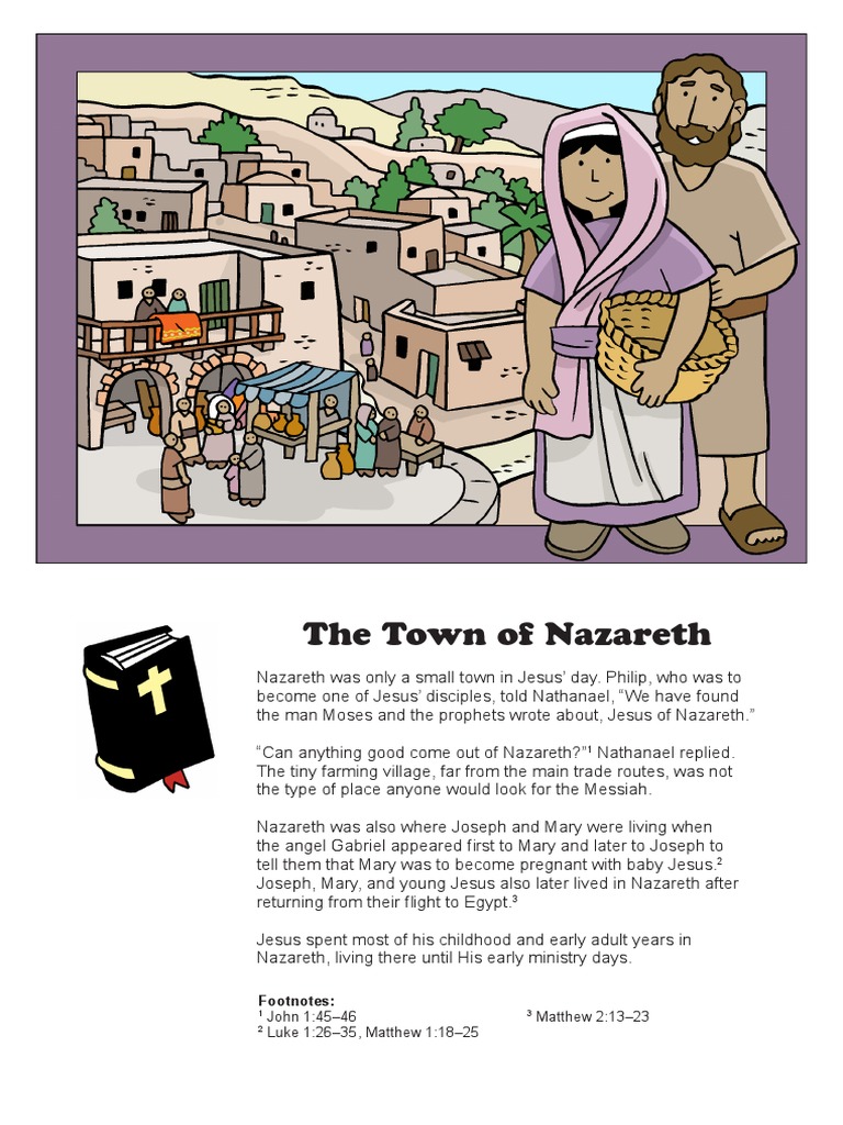 Cities of The Bible: The Town of Nazareth | PDF