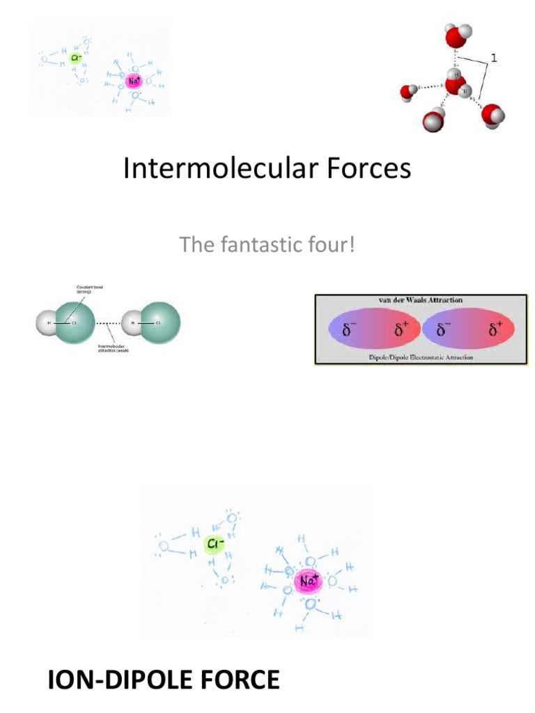 Understanding Intermolecular Forces Through Examples of Salt Dissolving ...