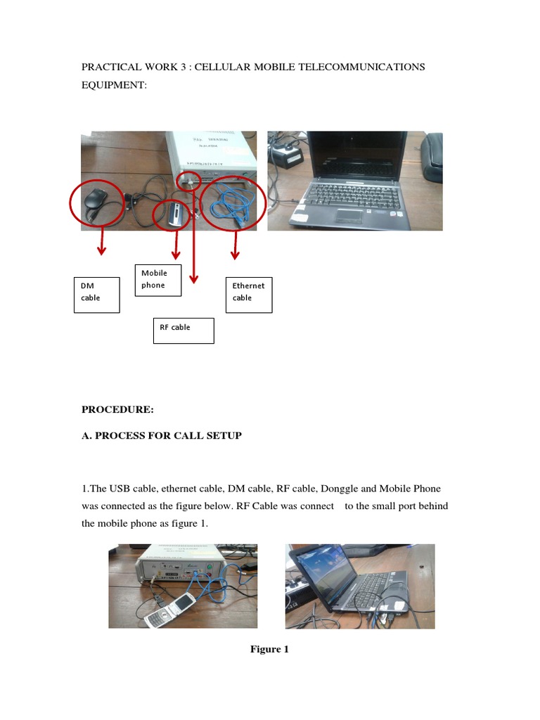 Mobile Telecommunications Experiment: Analyzing Cellular Call Setup, SMS Transmission, and ...