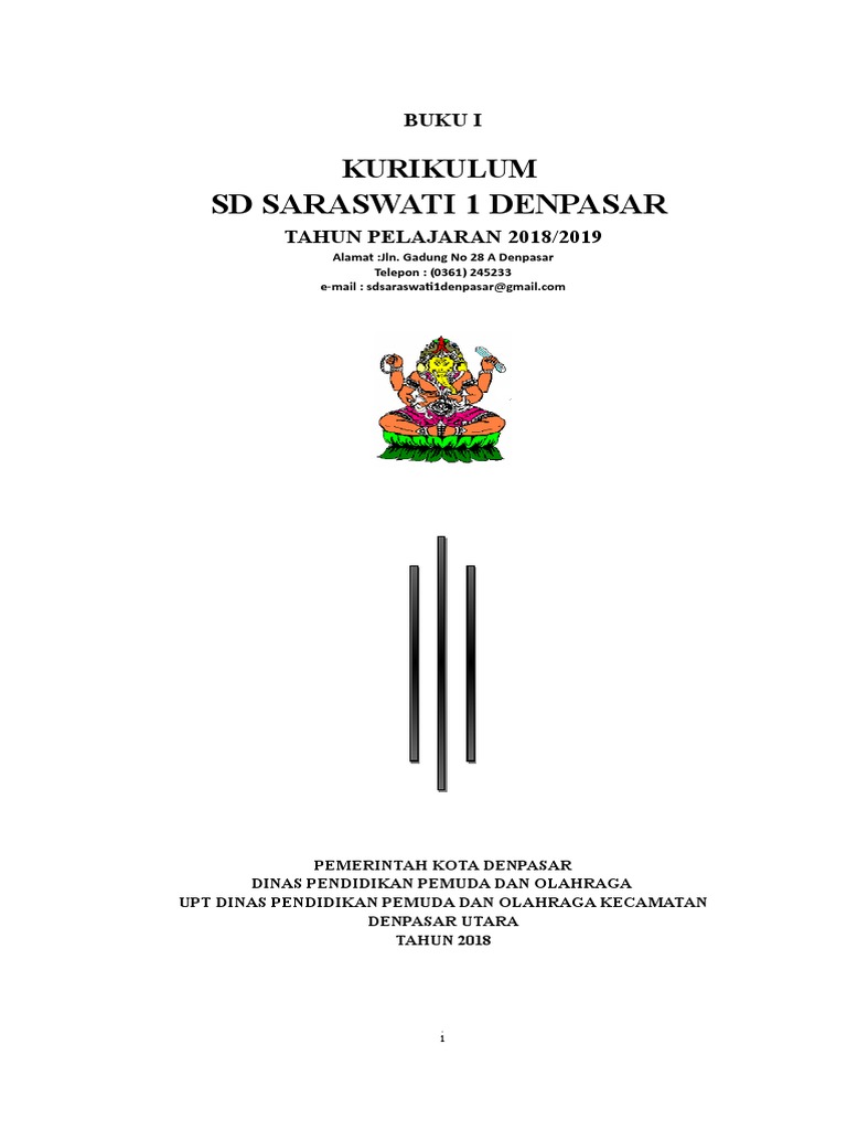 CONTOH Cover Kurikulum | PDF