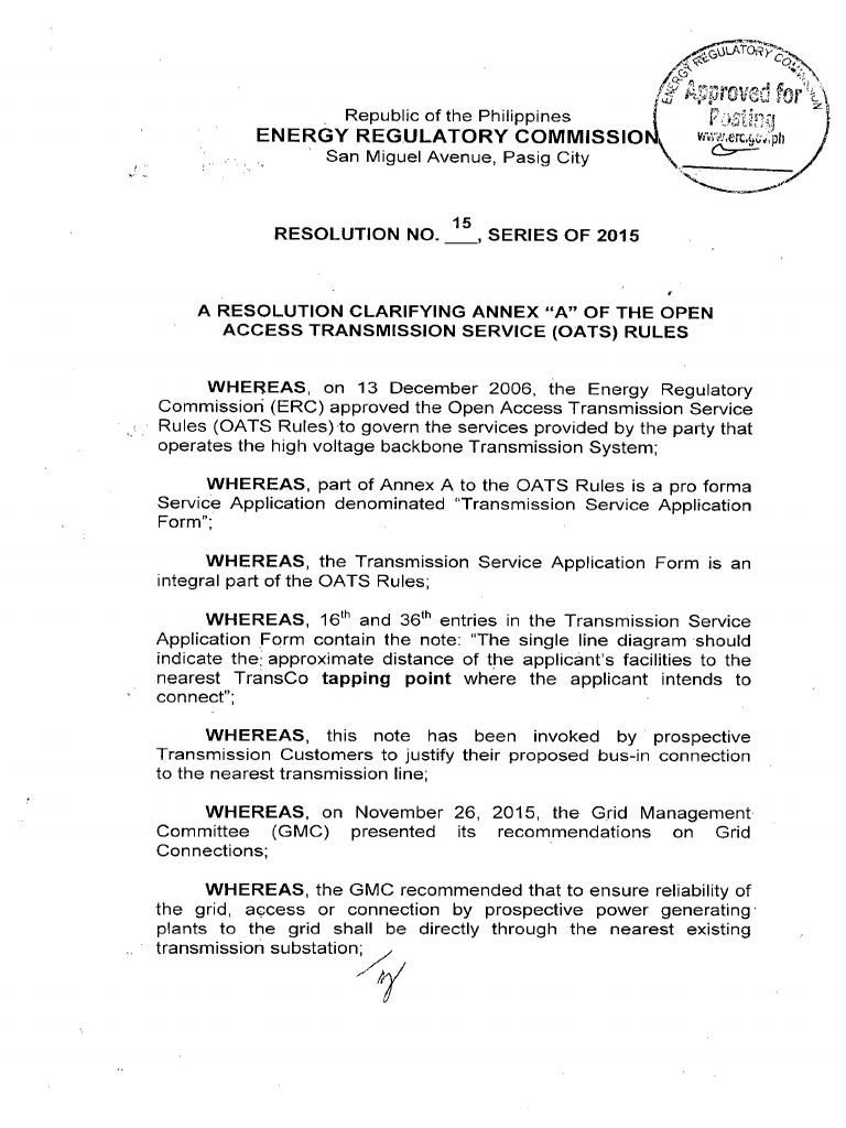 Resolution+No +15,+series+of+2015 PDF | PDF | Electric Power ...