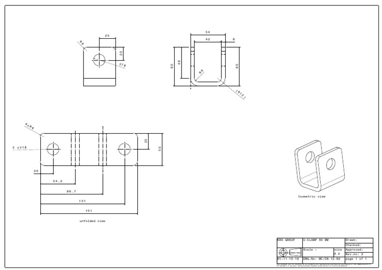 Revised U Clamp. | PDF