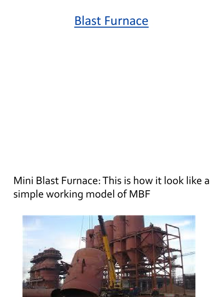 MINi BF | PDF | Blast Furnace | Steelmaking