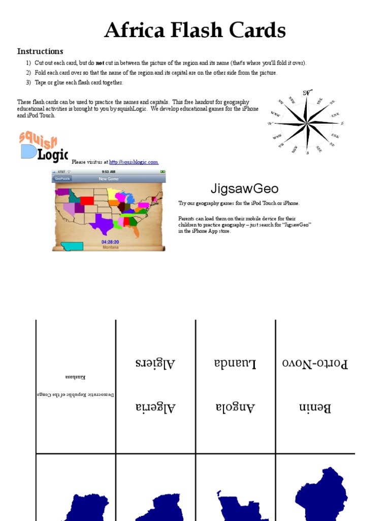 Africa Flashcards | PDF