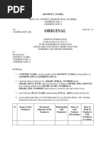Form No 14 - 6 Pages | PDF