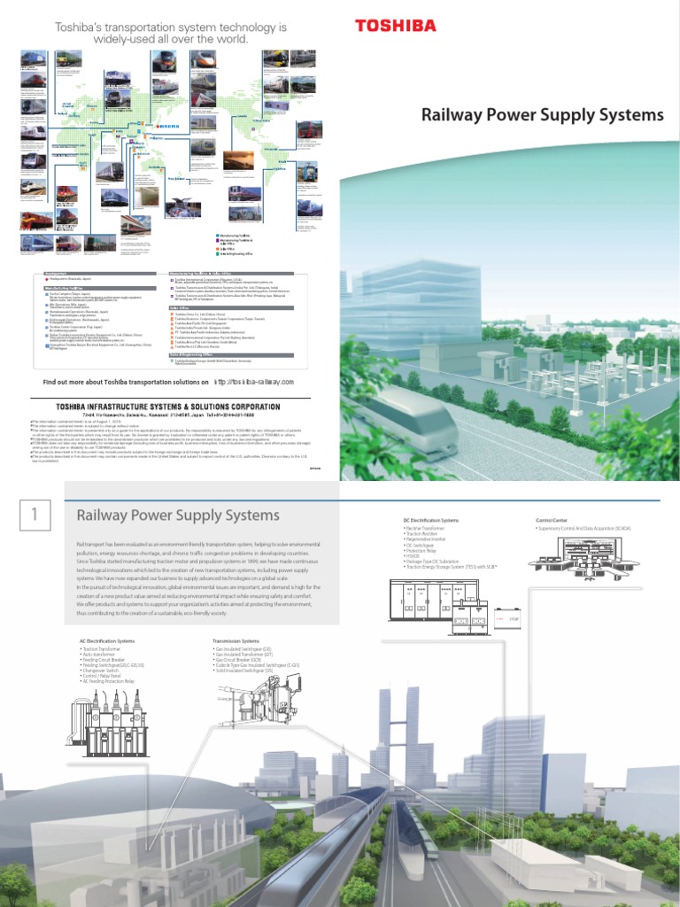 Railway Power Supply System | PDF | Electrical Substation | Train