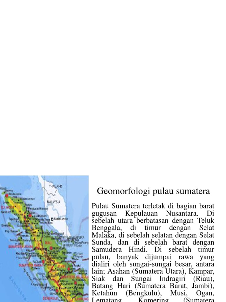 Geomorfologi Sumatera | PDF