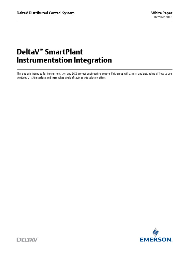WP DeltaV SPI Integr | PDF | Databases | Microsoft Excel