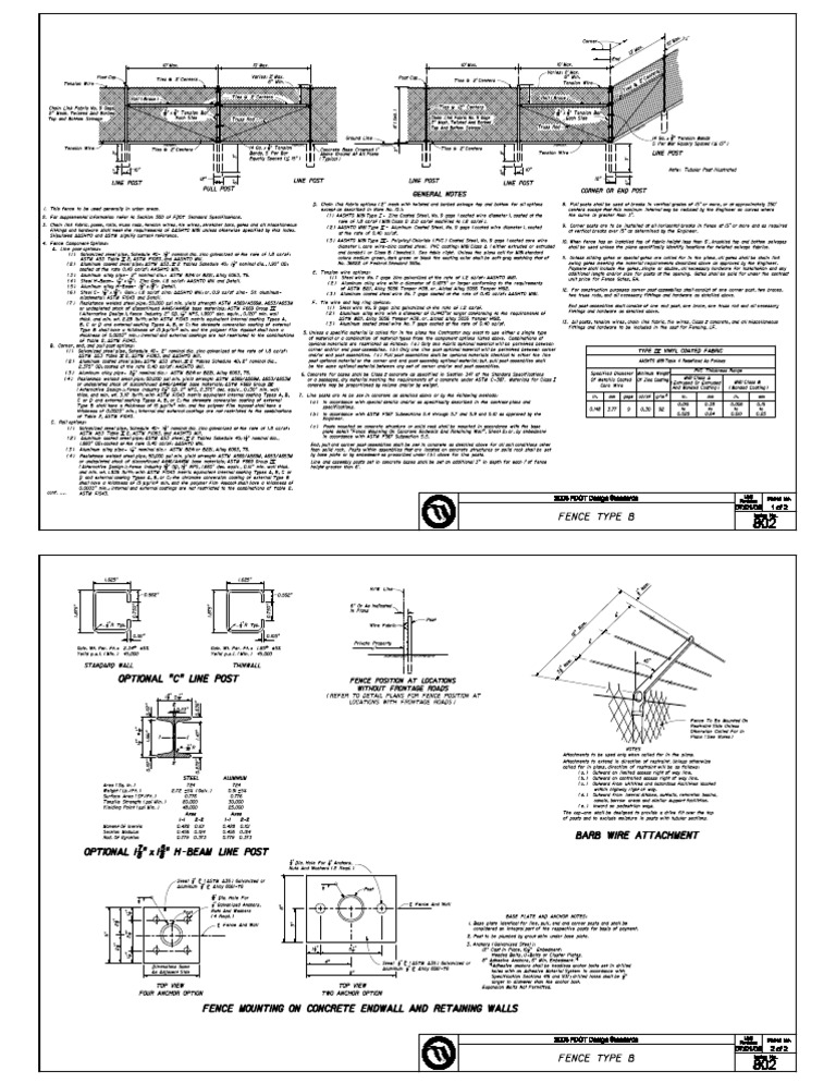 Fdot Fence | Pipe (Fluid Conveyance) | Building Materials