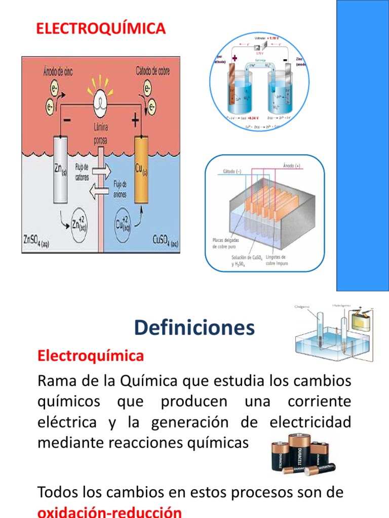 Electroquimica | PDF | Electroquímica | Redox