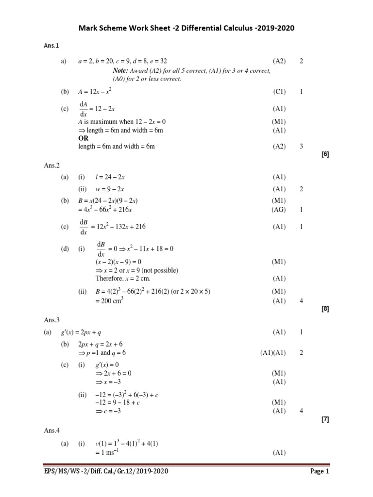 MS WS Diff. Cal | PDF | Acceleration | Physics