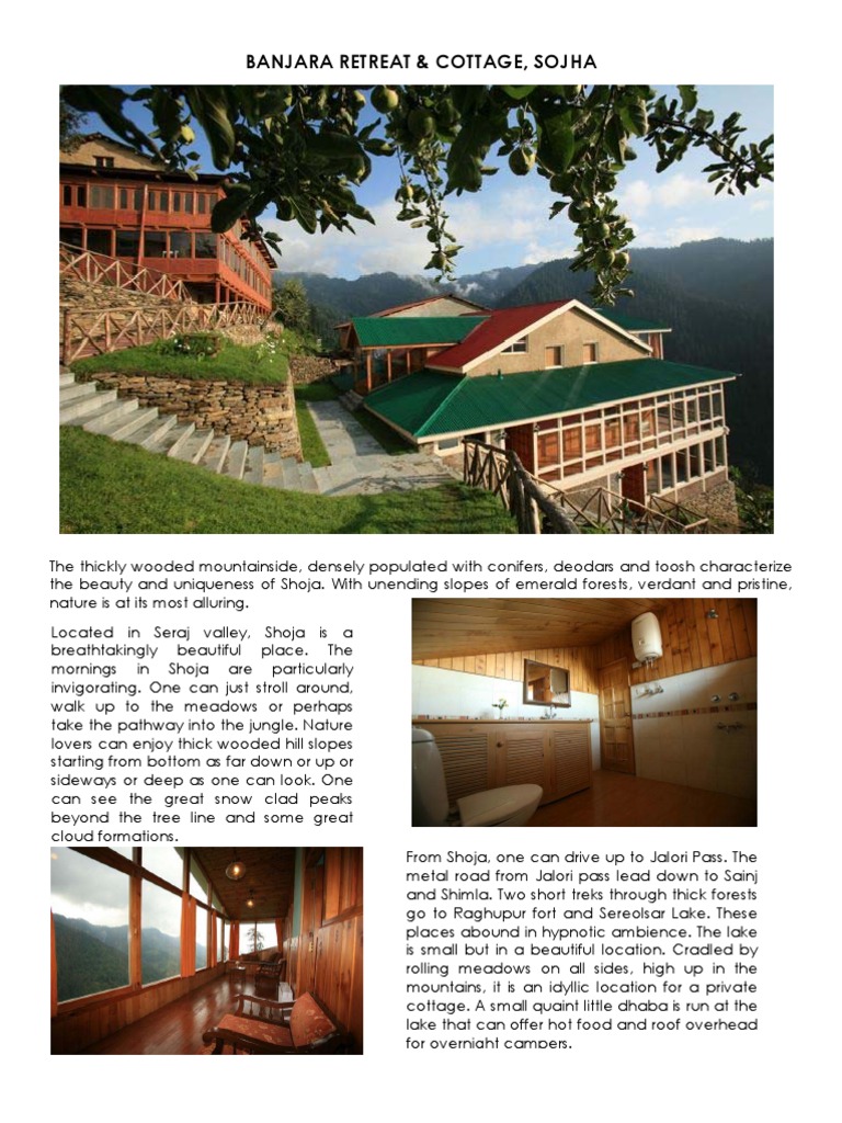 Trip To Sojha | PDF | Himalayas | Hiking