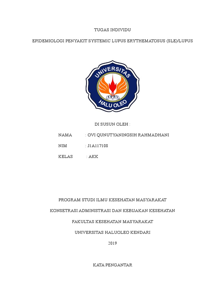 Epidemiologi Penyakit Lupus SLE | PDF