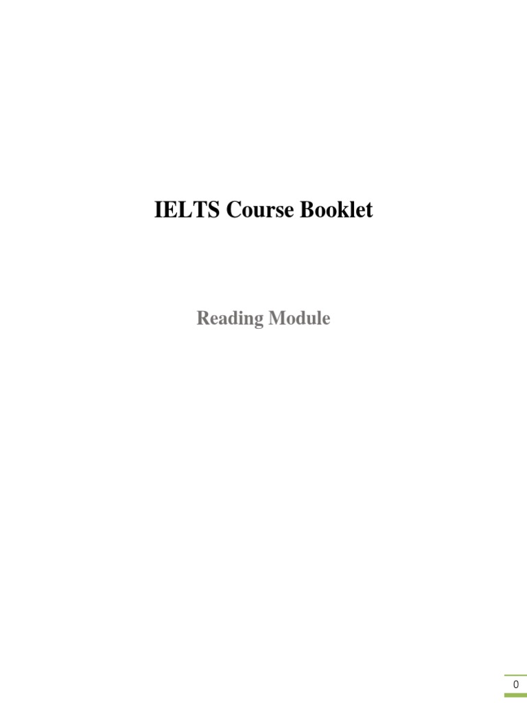 IELTS Reading Practice PDF | PDF | International English Language ...