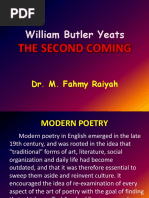 The Second Coming | PDF | W. B. Yeats | Poetry