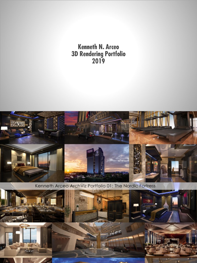 3D Rendering Portfolio | PDF