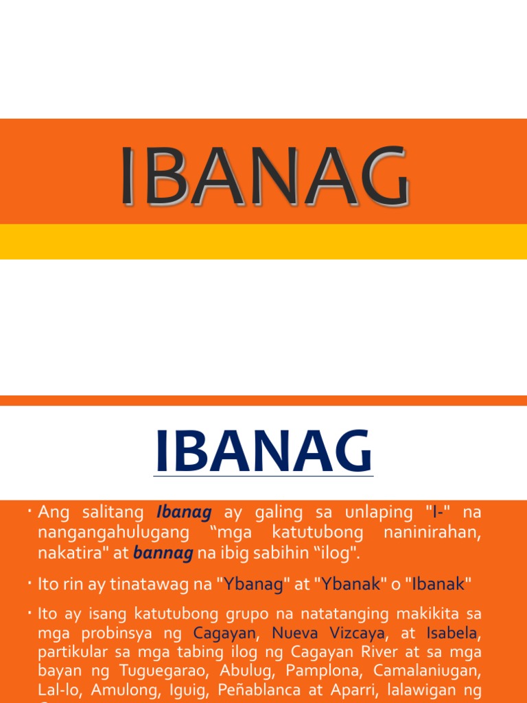 IBANAG | PDF
