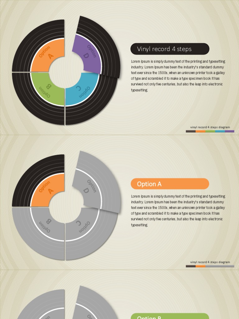Vinyl Record 4 Steps Diagram | PDF