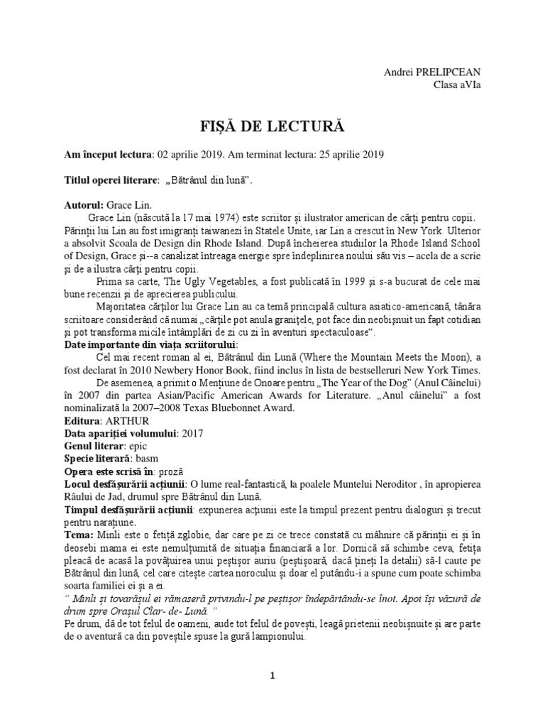 Batranul Din Luna | PDF