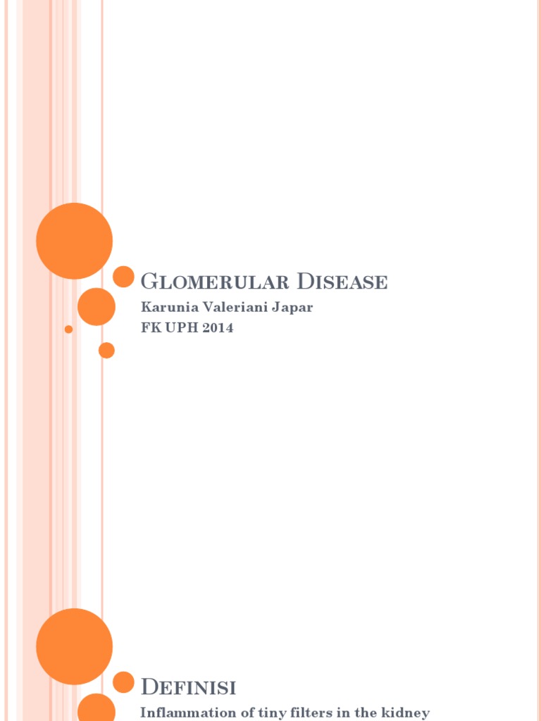 Glomerular Disease and Diuretics | PDF | Kidney Disease | Clinical Medicine