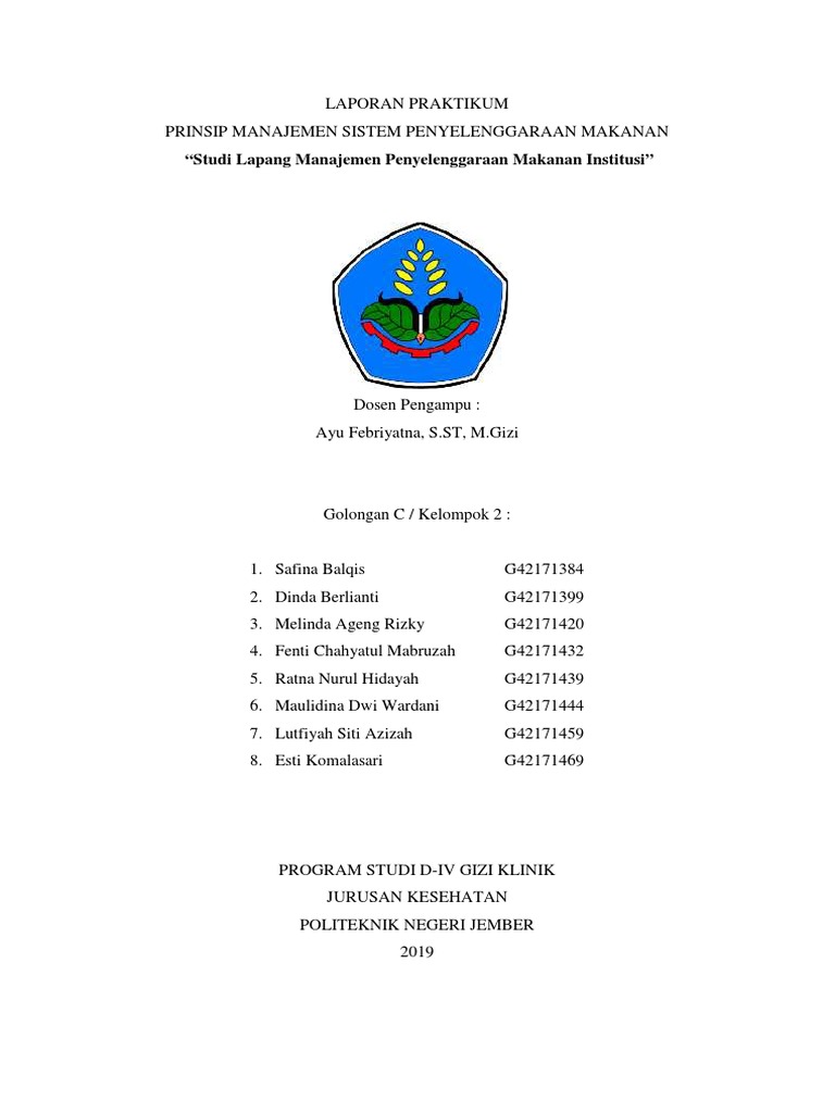 Laporan Praktikum MSPM - Kel. 2 - Golongan C | PDF
