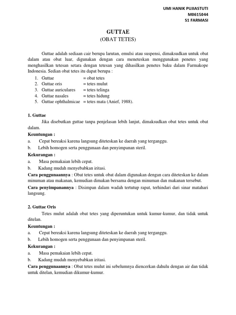 Guttae | PDF