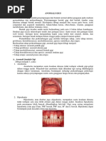 Icd 10 Penyakit Gigi Dan Mulut | PDF