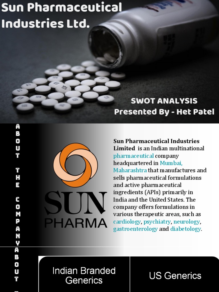 SWOT On Sun Pharma | PDF