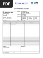 Contoh Transmital Form | PDF | Sources | Service Industries