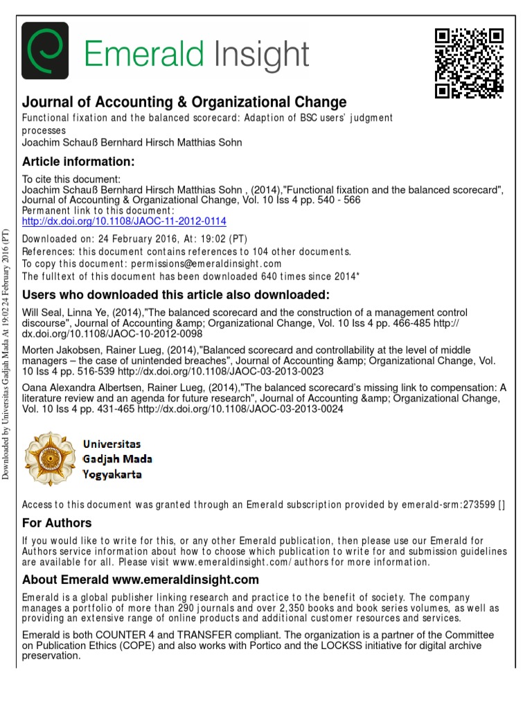 Functional Fixation | PDF | Decision Making | Audit