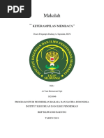 Makalah Keterampilan Membaca | PDF