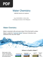 Water Chemistry PDF | PDF