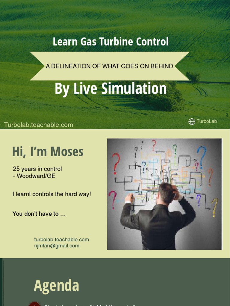 Learn Gas Turbine by Simulation | PDF | Energy Technology | Machines
