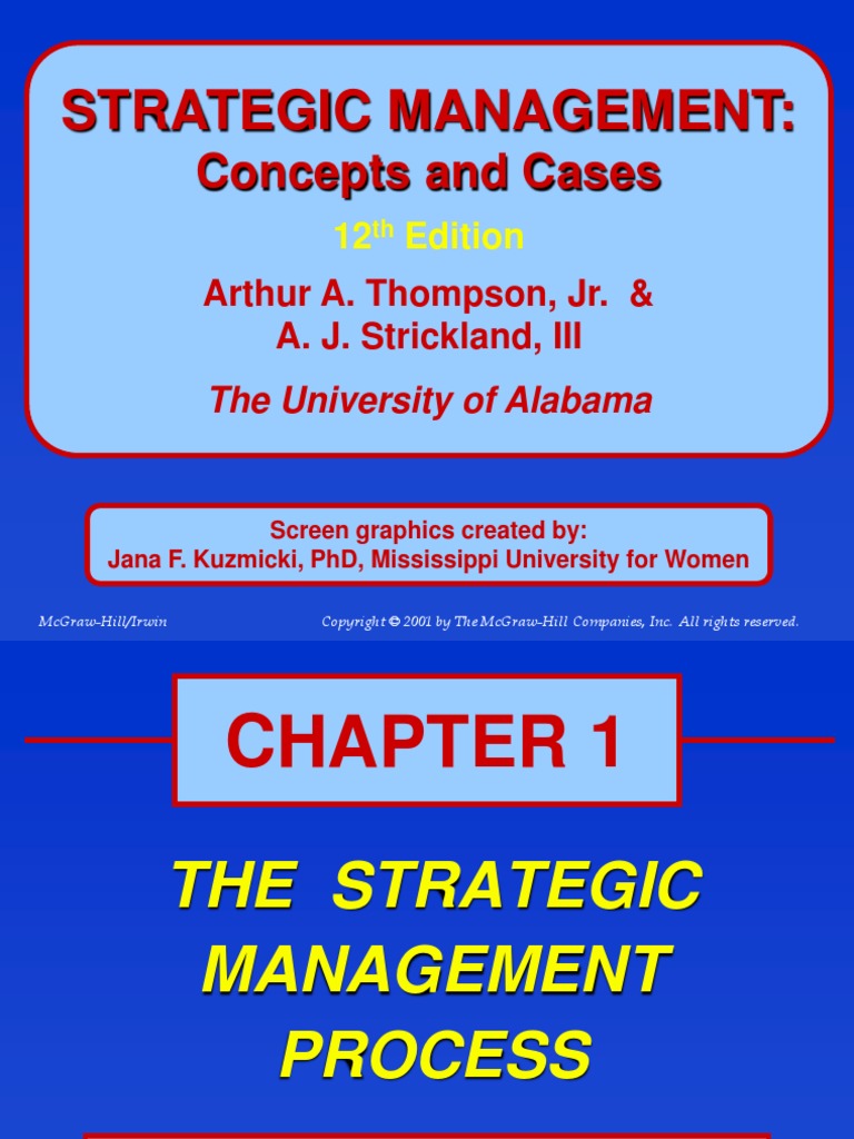 Strategic Management:: Concepts and Cases | PDF | Strategic Management ...
