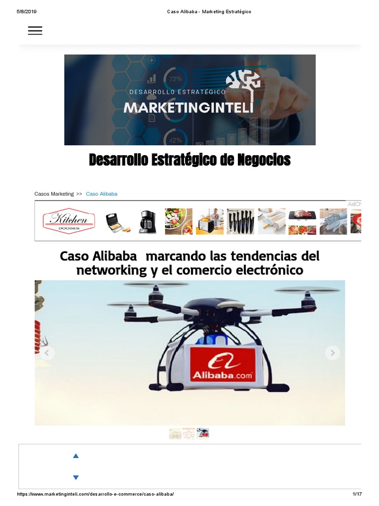 Caso Alibaba - Marketing Estratégico | PDF | Grupo Alibaba | Comercio ...