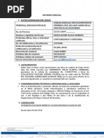 Modelo de Informe Pericial Contable | PDF | Testigo experto | Justicia
