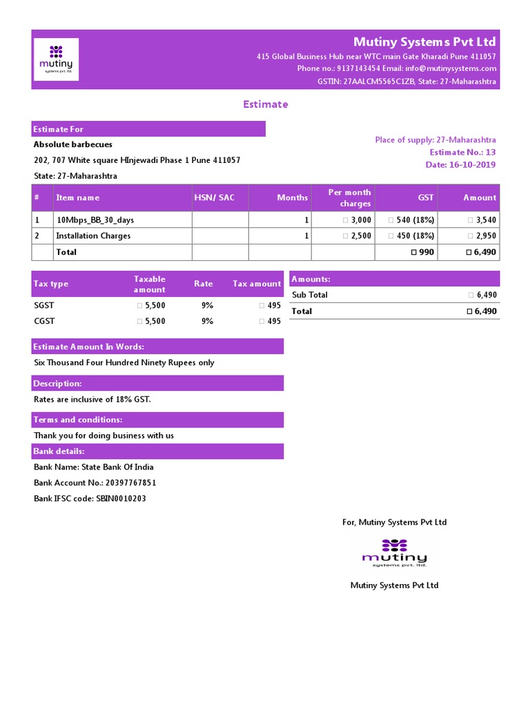 Absolute Barbeque | PDF | Payments | Government Finances