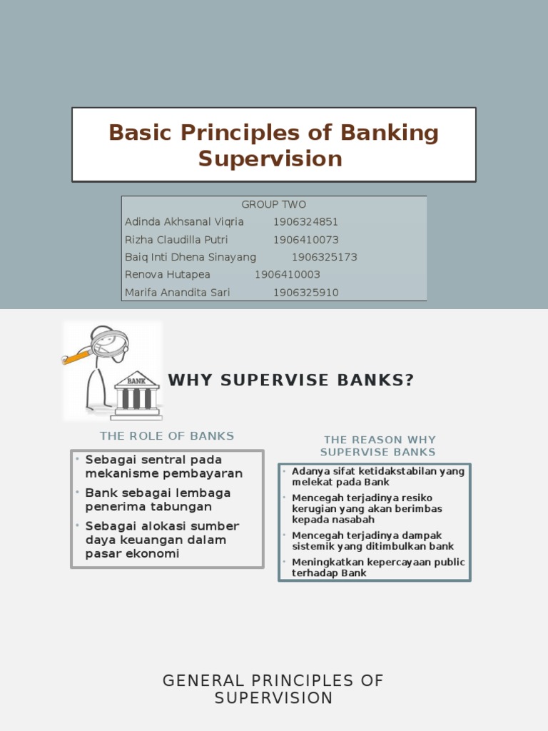Basic Principle Supervision | PDF | Banks | Risk