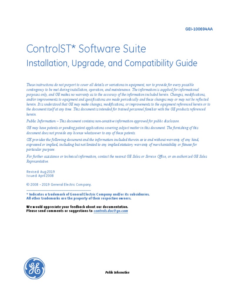 Controlst Software Suite: Installation, Upgrade, and Compatibility Guide | PDF | Windows 7 ...