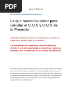 Coeficientes de Ocupación y Utilización del Suelo | PDF