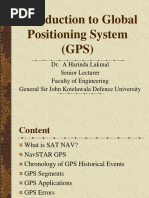 History of GPS | PDF | Sputnik 1 | Global Positioning System